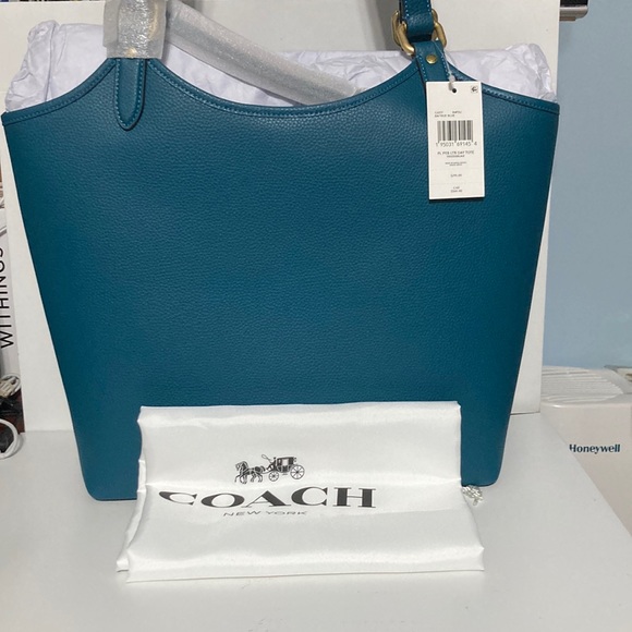 Coach | Bags | Coach Pebbled Leather Day Tote | Poshmark